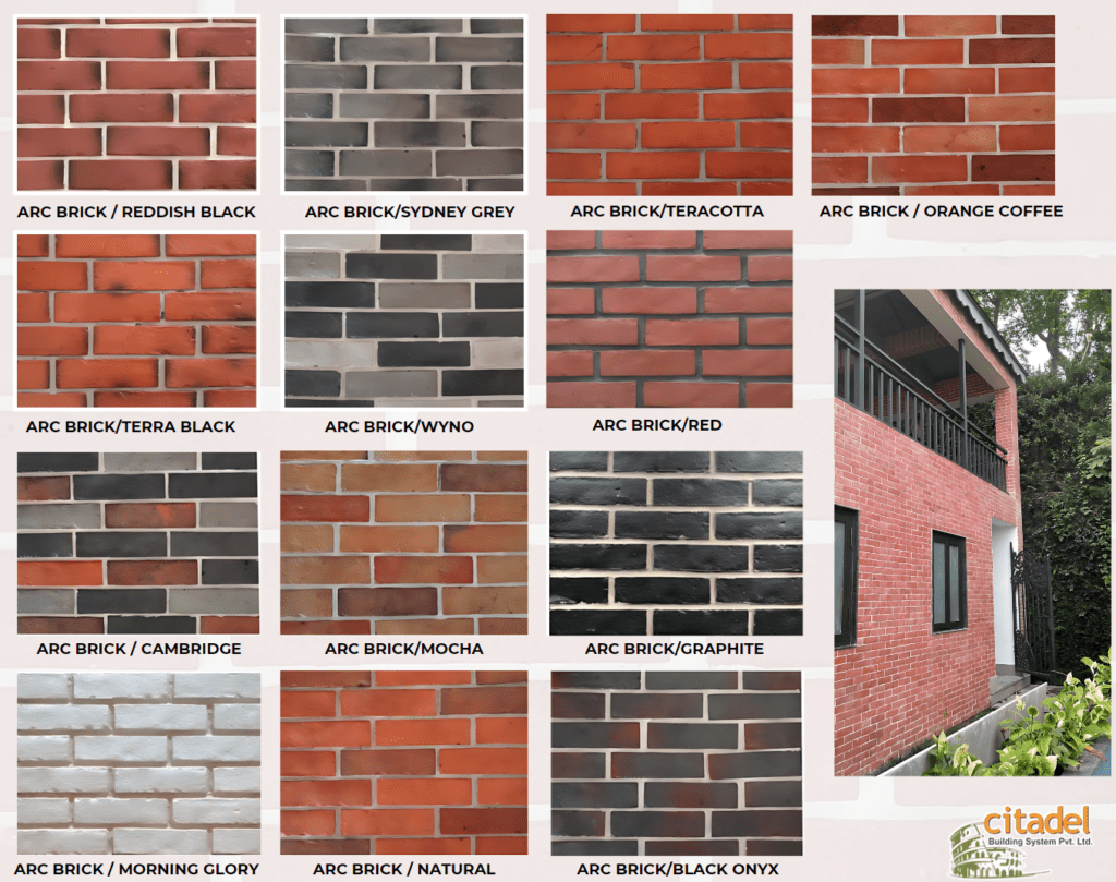 Cita Bricks by Citadel | Designer Clay Wall Cladding Solutions